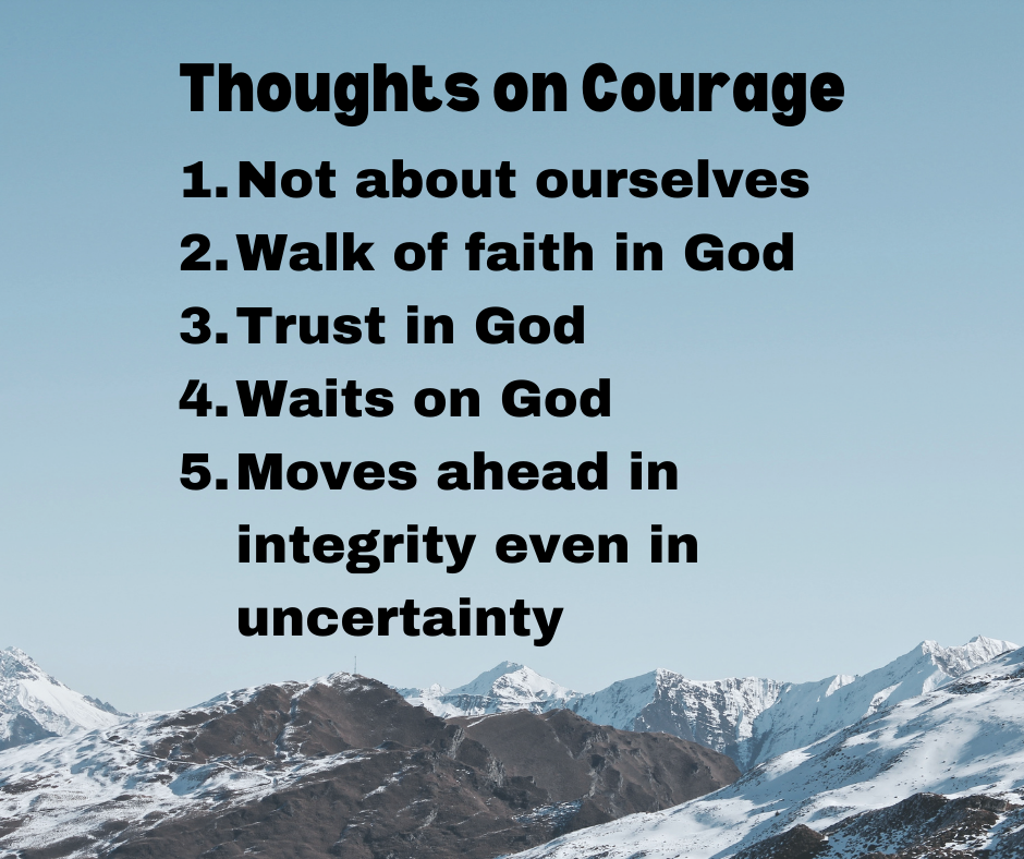 Walking with God: Courage – Words of Grace & Hope